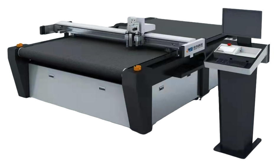 Cutting corrugated board by JWEI Cnc Carton Cutting Machine-JWEI ...